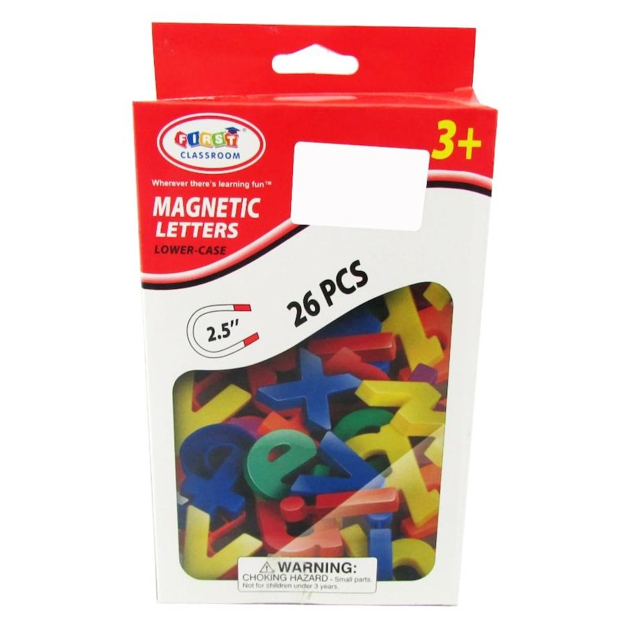 Magnetic Lower Case Letters 26pcs | Jimi's Hardware Hub