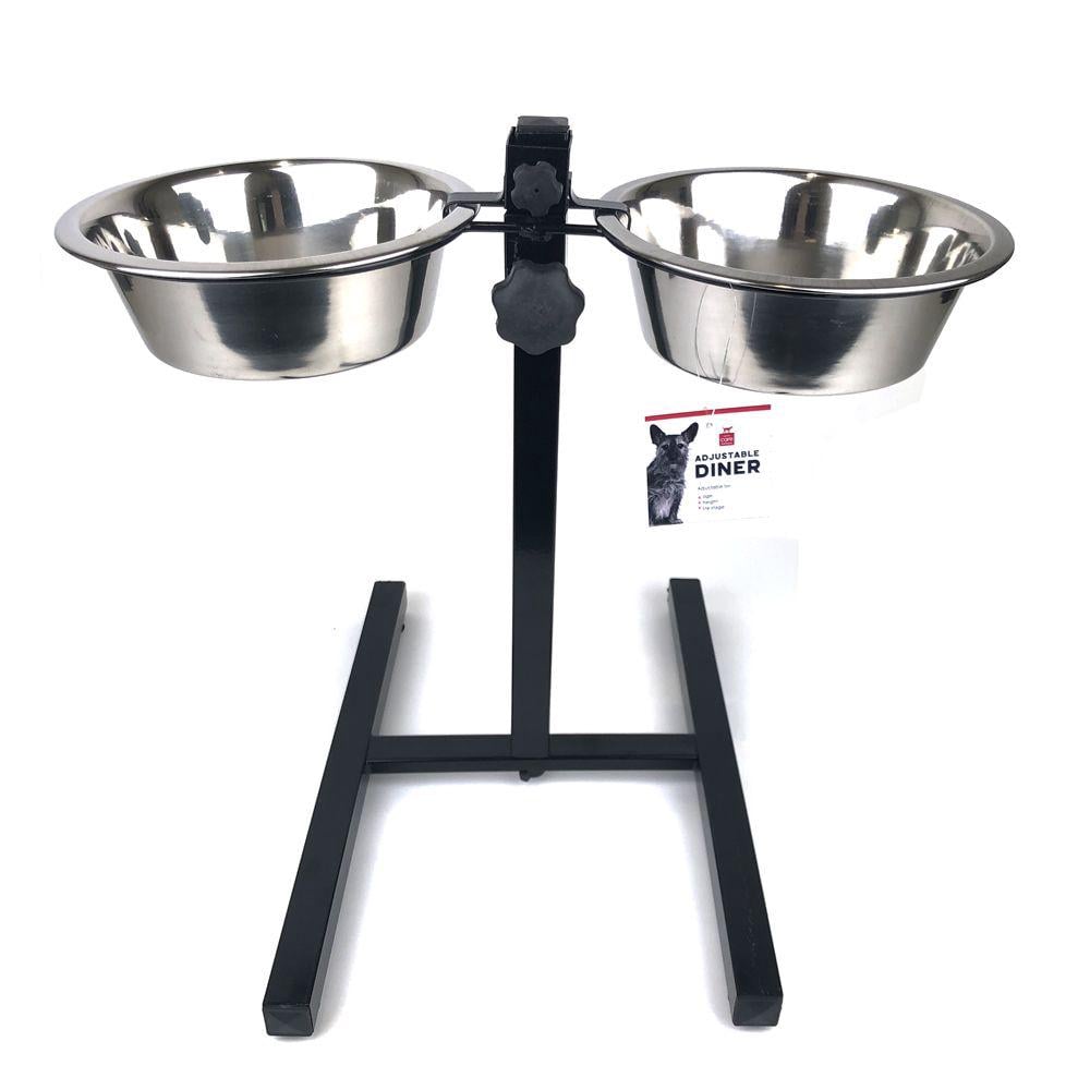 Canine Care Dog Bowl Adjustable Dinner Set