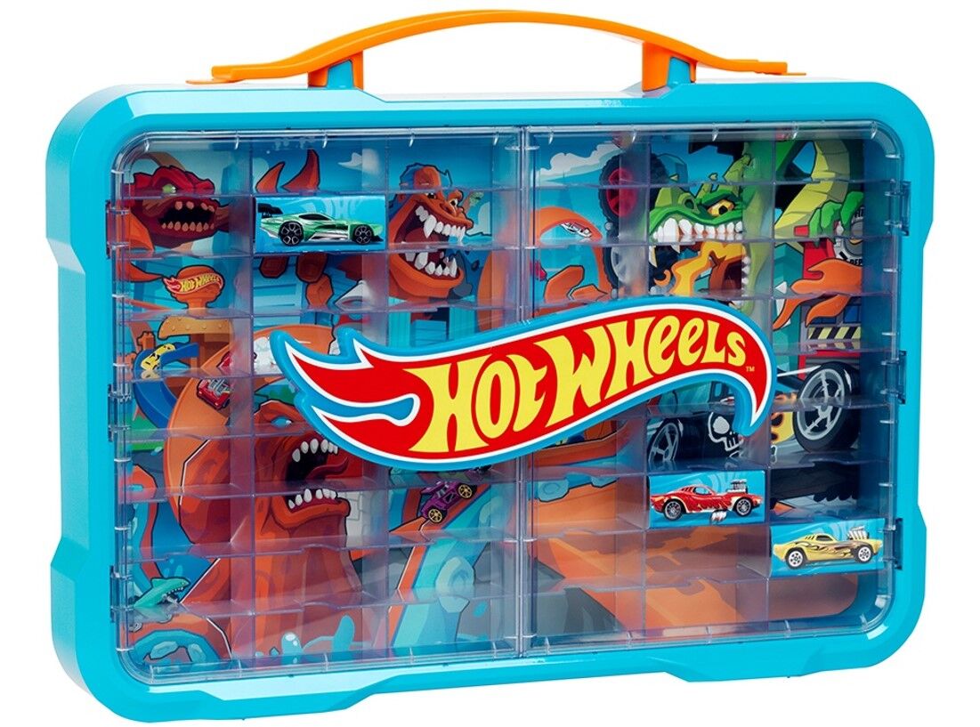 Hot Wheels Collector Garage & Display Case – Holds 54 Cars & Wall-Mount