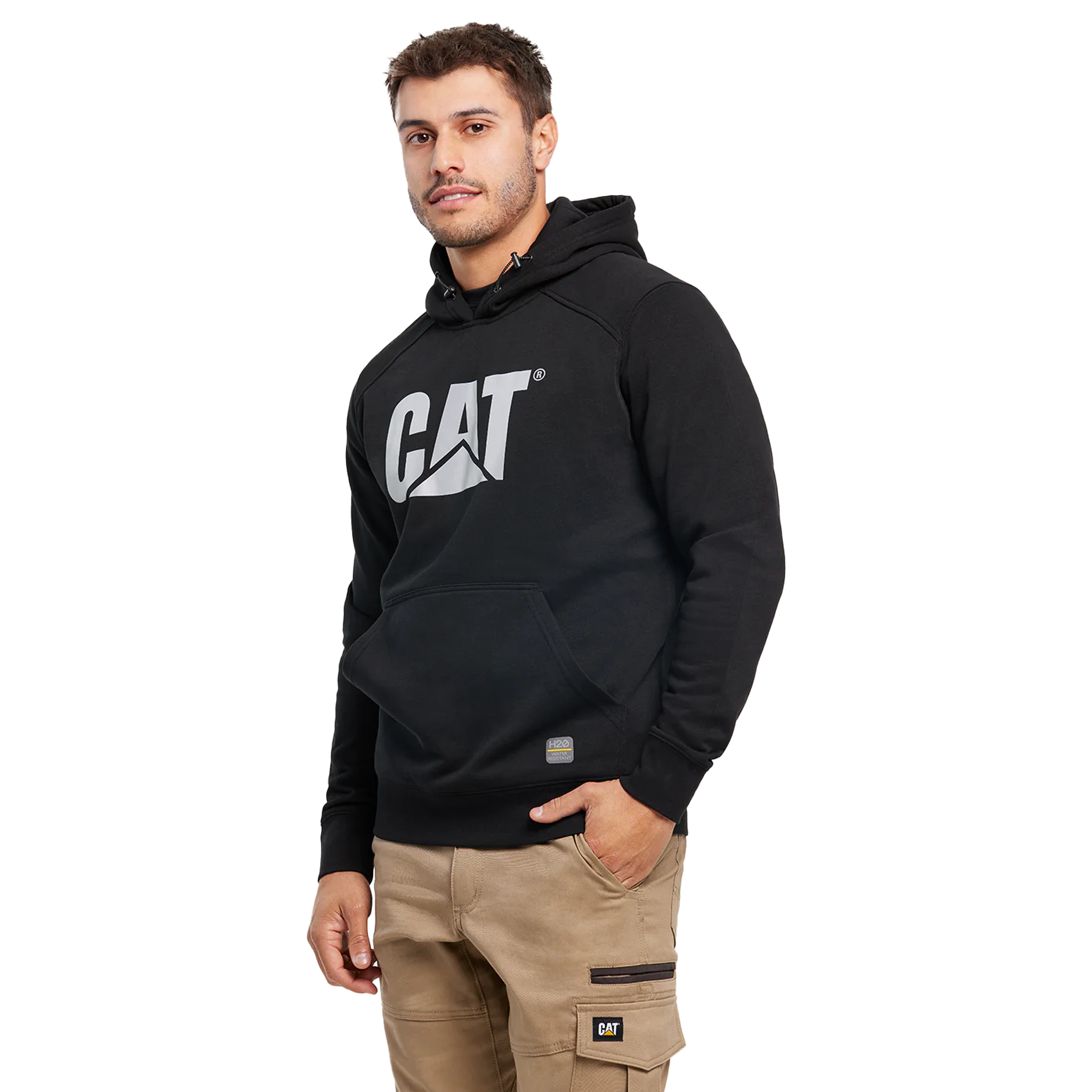CAT H20 Hoodie – Water-Resistant Performance Work Hoodie