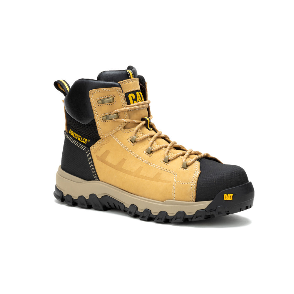 CAT Threshold Waterproof Composite Toe Zip Boot – Lightweight Safety ...