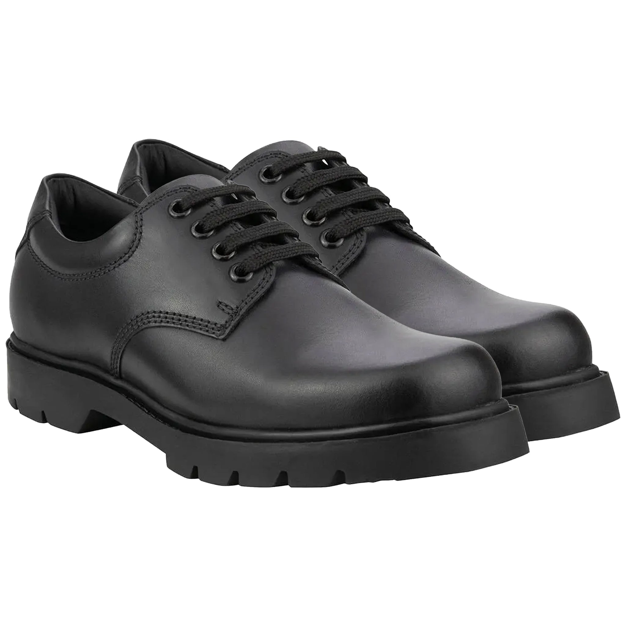 Nunn Bush PATROL Unisex-Teen Shoe - BLACK