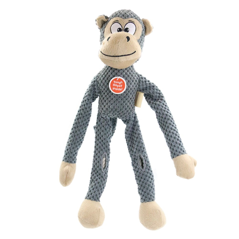 Really Ropey Monkey Dog Toy – Grey (38cm)