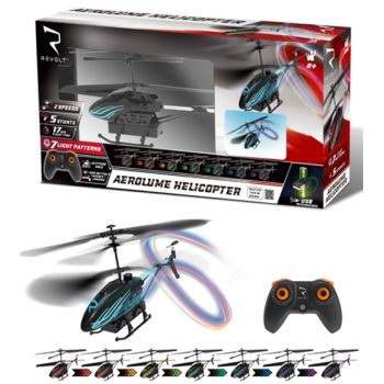 Revolt Radio AeroLume Helicopter – 3 Channel RC with LED Lights