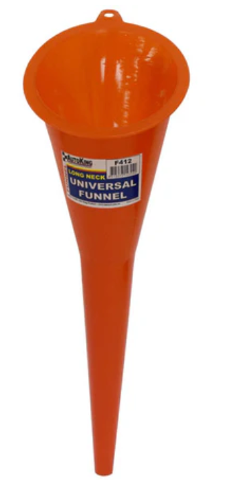 AUTOKING Funnel Long Neck Angled 90 x 285mm | Jimi's Hardware Hub