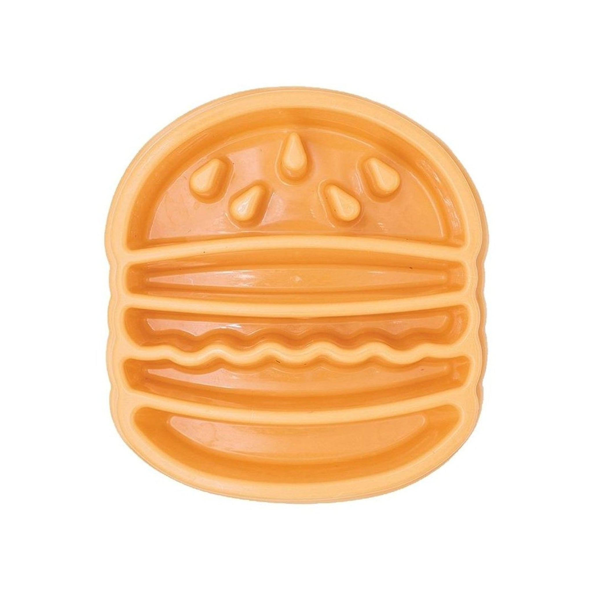 ZippyPaws Happy Bowl Slow Feeder – Hamburger