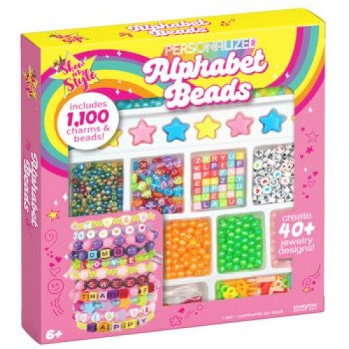 DIY 1100pc Personalised Alphabet Beads Set | Jimi's Hardware Hub